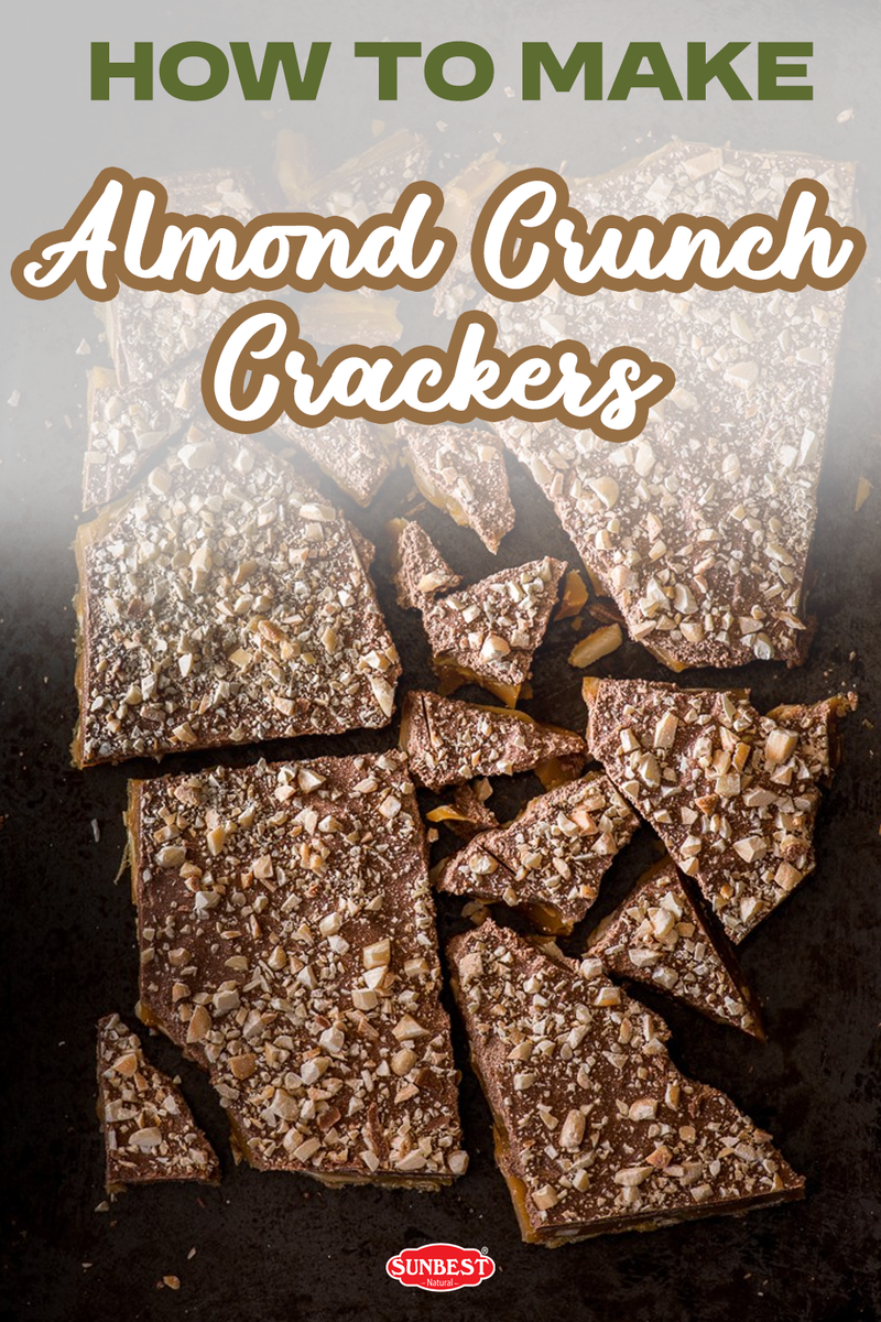 How to Make Almond Crunch Crackers – Sunbest Natural
