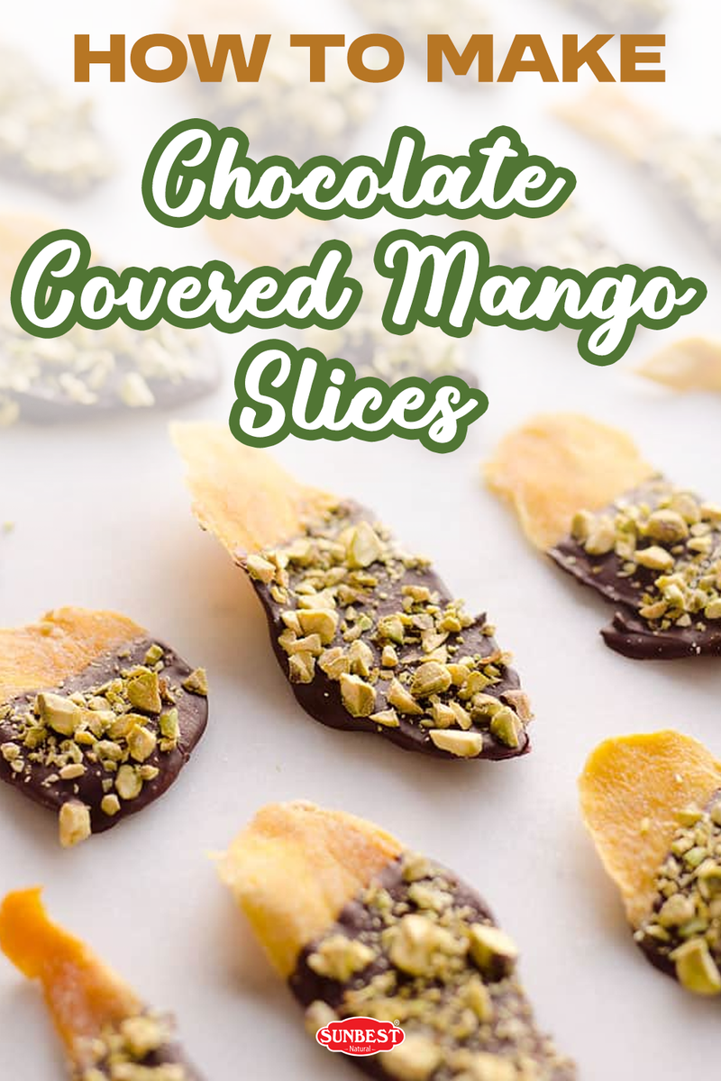 How to Make Chocolate Covered Mango Slices – Sunbest Natural
