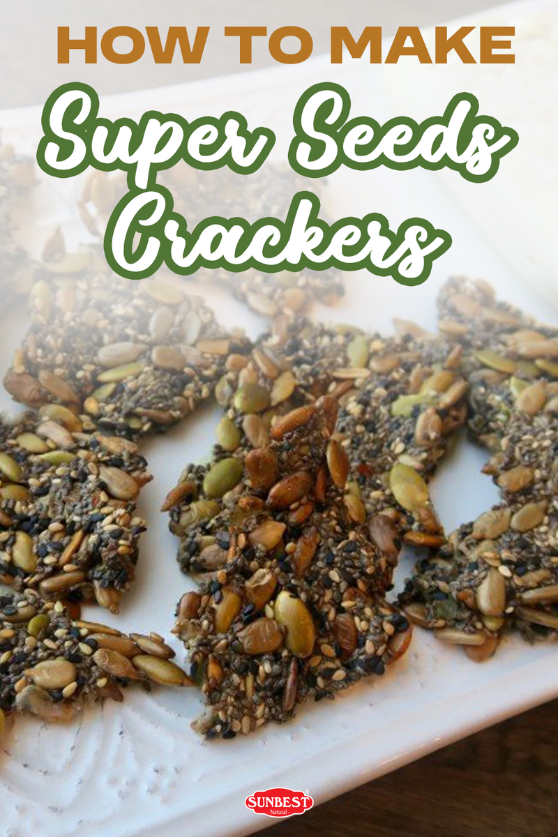 How To Make Super Seeds Crackers – Sunbest Natural