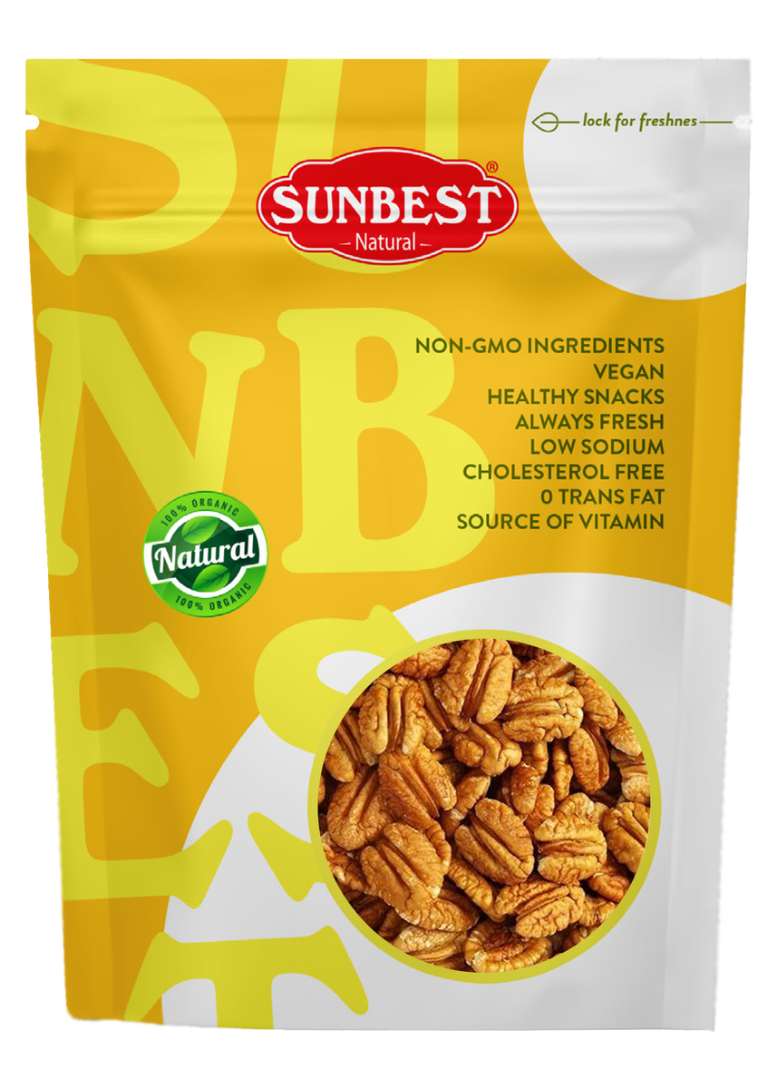 Fancy Georgia Raw Whole Pecans - 5 Pounds – Sunbest Natural