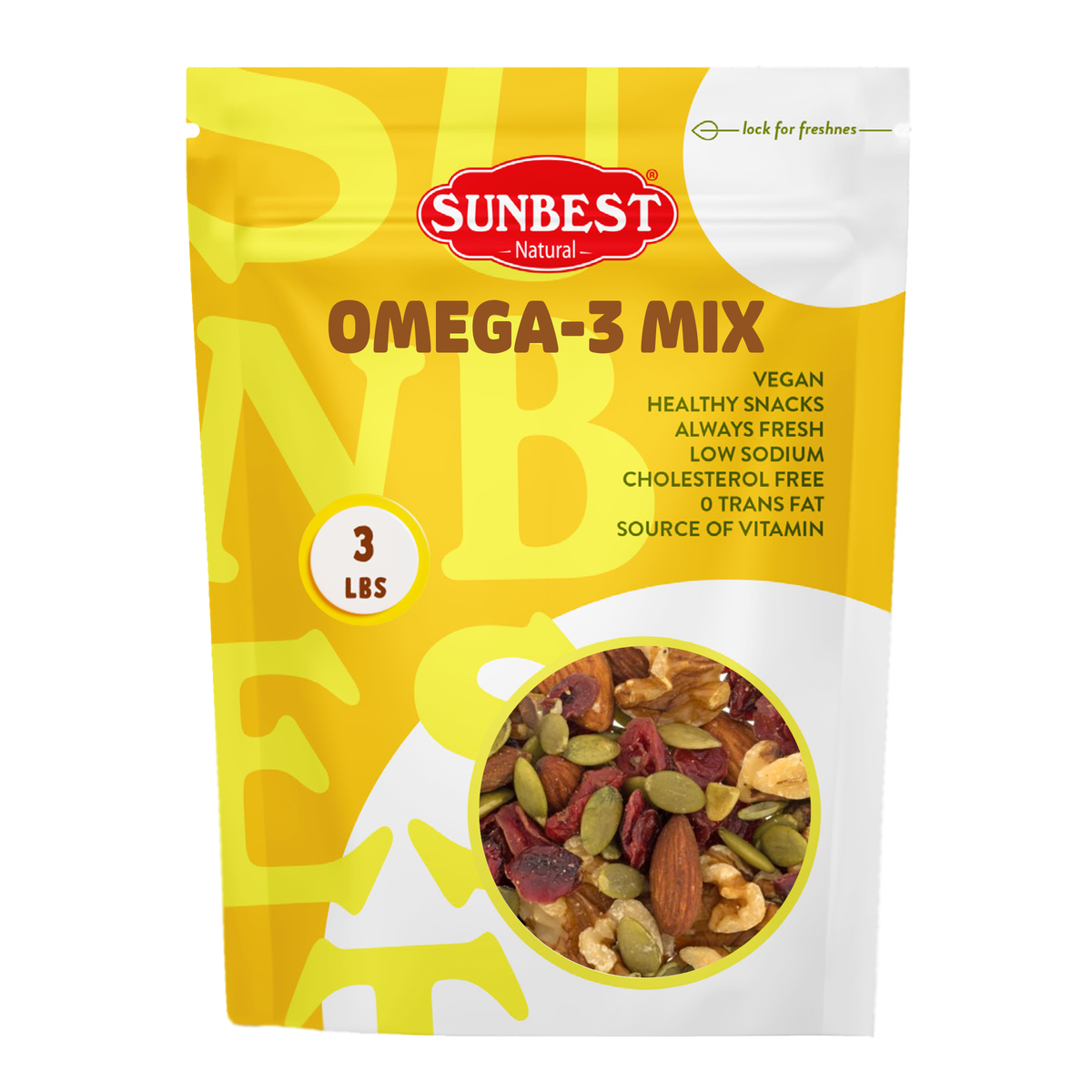 Omega-3 Mix - 3 Pounds – Sunbest Natural